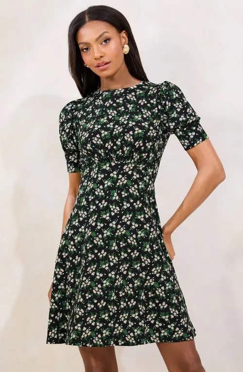 LIPSY Floral Print Minidress