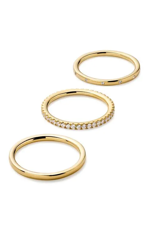 ANA LUISA Camden Ring Set - Gold