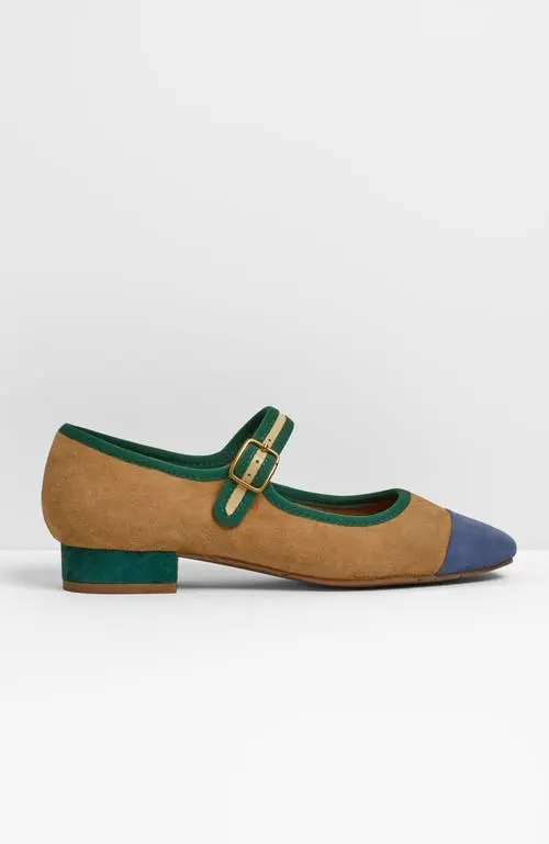 Charlotte Stone Rhiannon Cap Toe Mary Jane Pump - Kingston