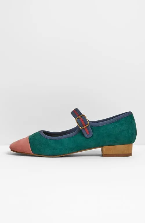 Charlotte Stone Rhiannon Cap Toe Mary Jane Pump - Kingston