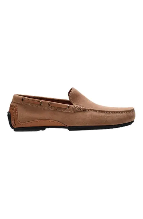 A. VEER Venice Loafer - Sand Suede
