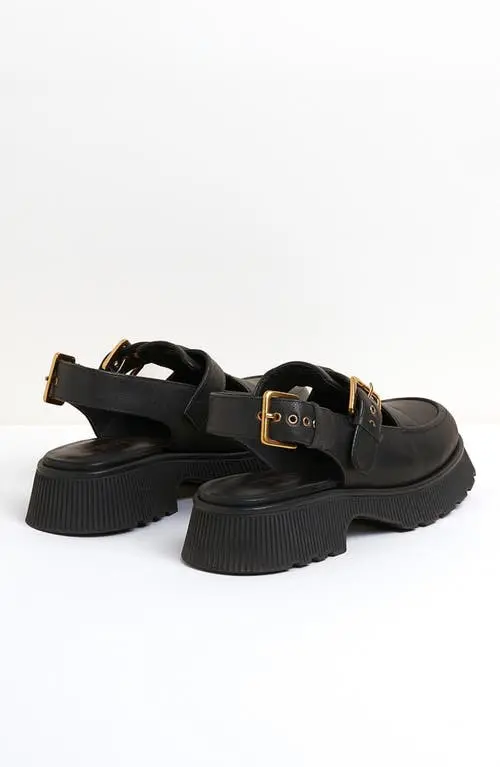 Charlotte Stone Aubrey Slingback Lug Sole Loafer