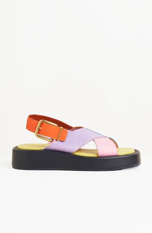 Charlotte Stone Anto Slingback Flatform Sandal - Solimar