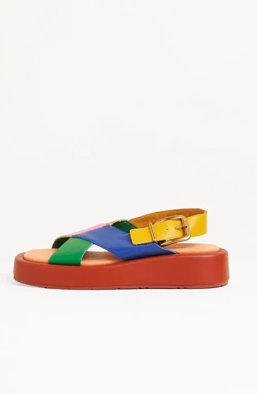 Charlotte Stone Anto Slingback Flatform Sandal