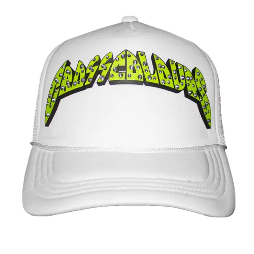CROSS COLOURS Studded Trucker Hat - White