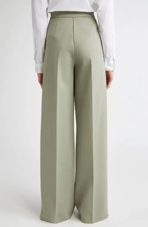 Max Mara Biada Jersey Wide Leg Pants