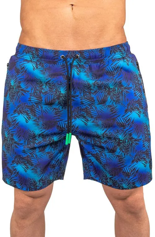 MACEOO Swim Lion Hosta Swim Trunks - Blue