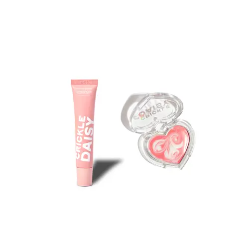 CRICKLE DAISY Lip Set- Ultimate Lip Duo - Strawberry Shortcake