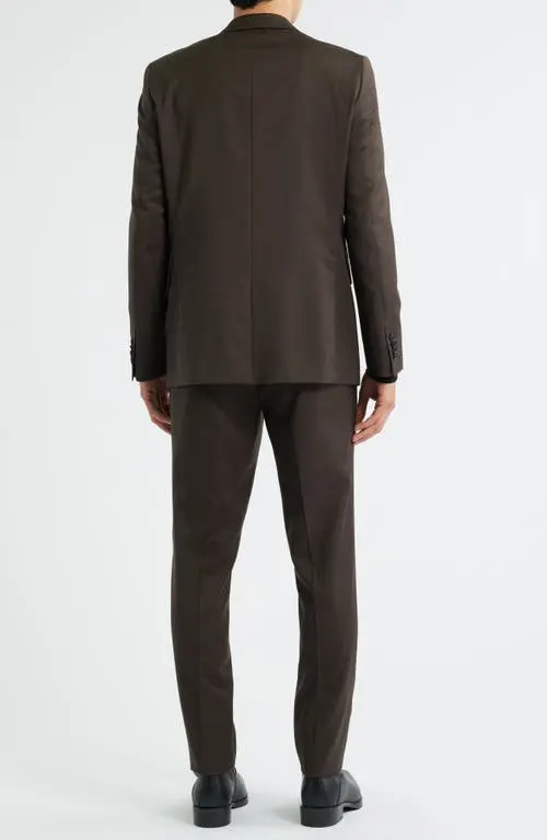 ALLSAINTS Ross Slim Fit Solid Stretch Wool Suit