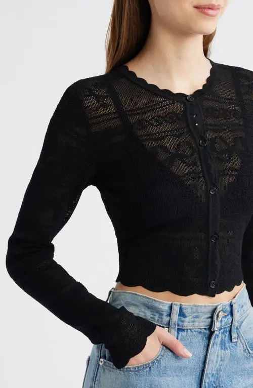 LoveShackFancy Gretta Jacquard Cardigan