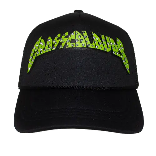 CROSS COLOURS Studded Trucker Hat - Black