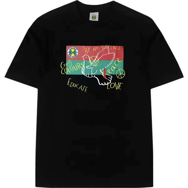 CROSS COLOURS Dove T-shirt - Black