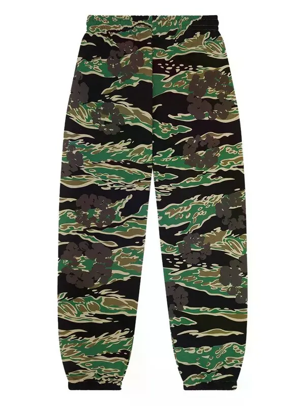 DENIM TEARS Wreath Track Pants - Green