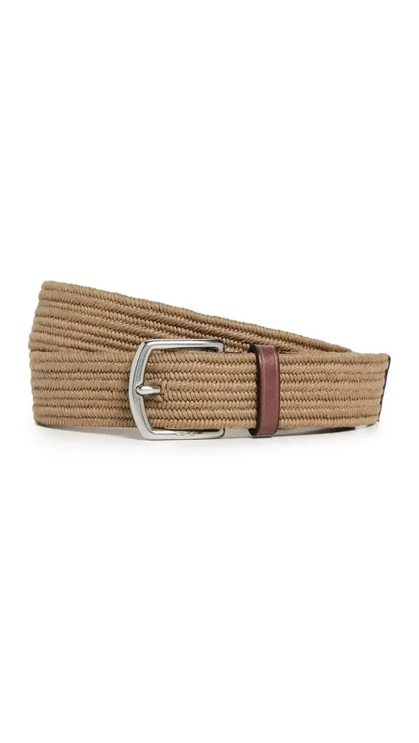 Rlx Ralph Lauren Braided Belt - Brown