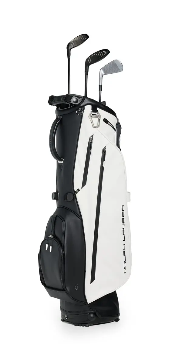 Ralph Lauren Golf Bag - White/black