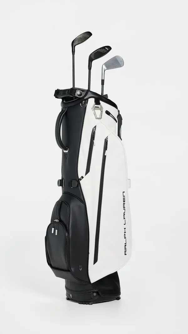 Rlx Ralph Lauren Golf Bag - White/black