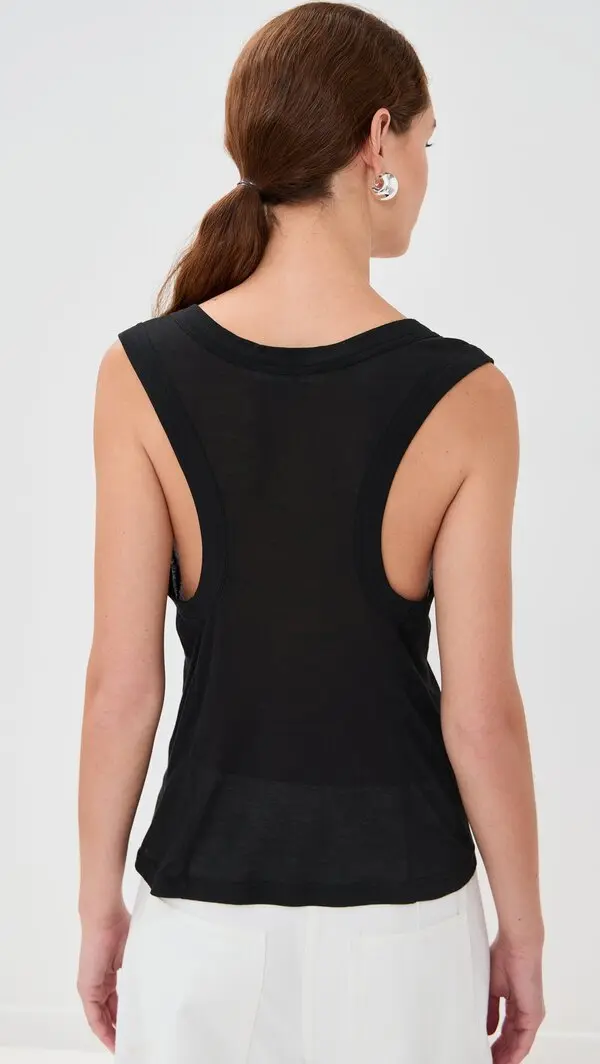 Co Jersey Tank Top - Black