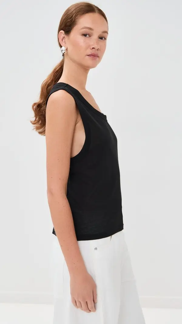 Co Jersey Tank Top - Black