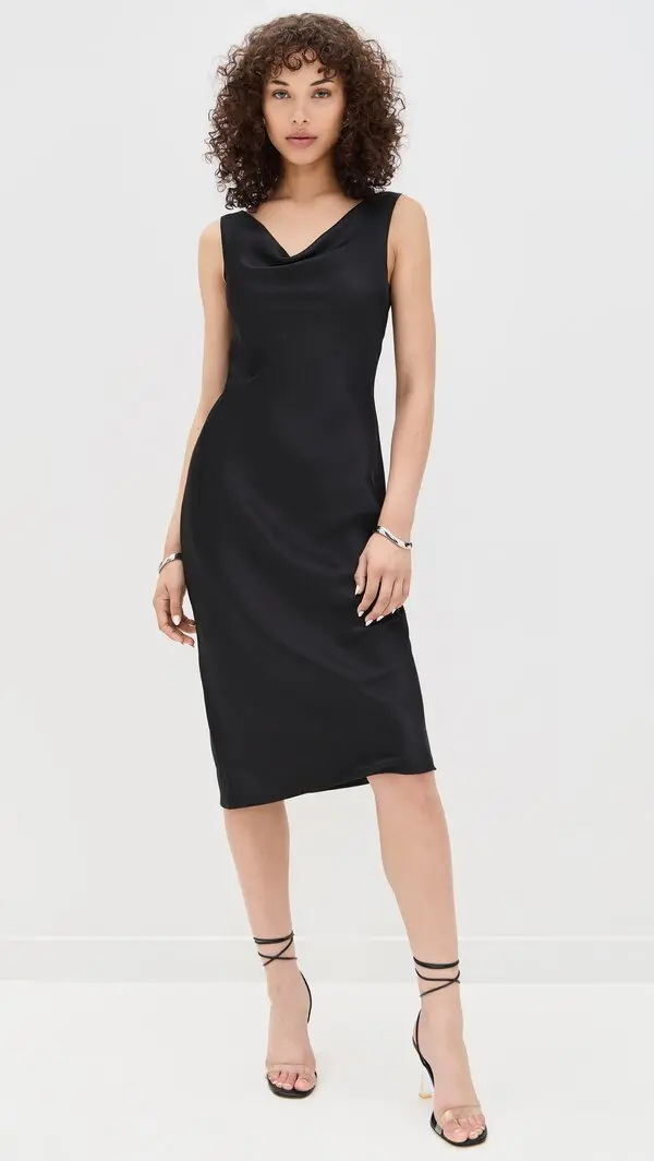 Norma Kamali Maria Knee Length Dress