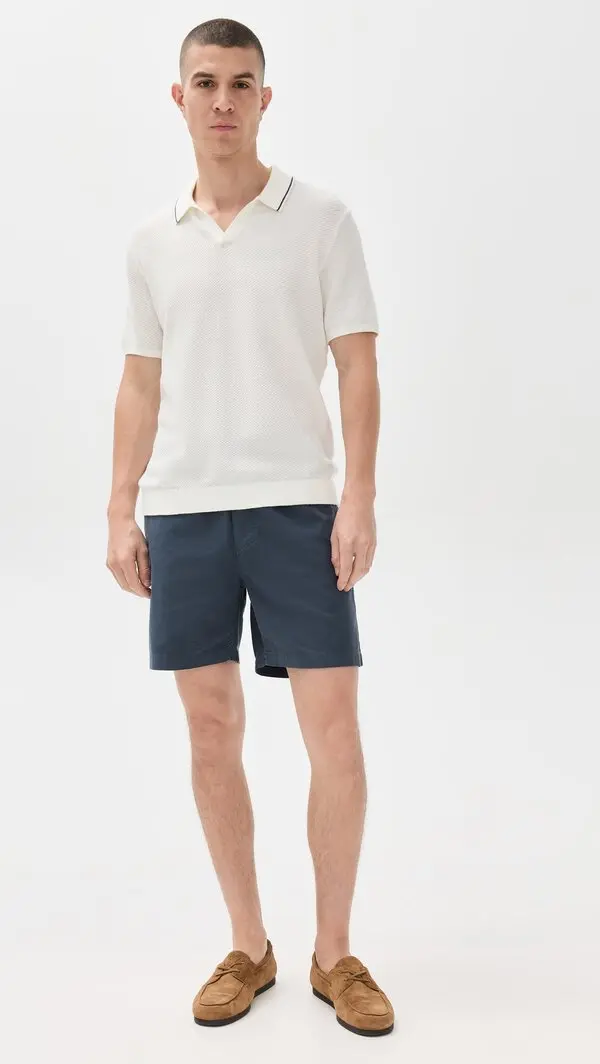 Faherty Brand Essential Drawstring Shorts - Blue Nights