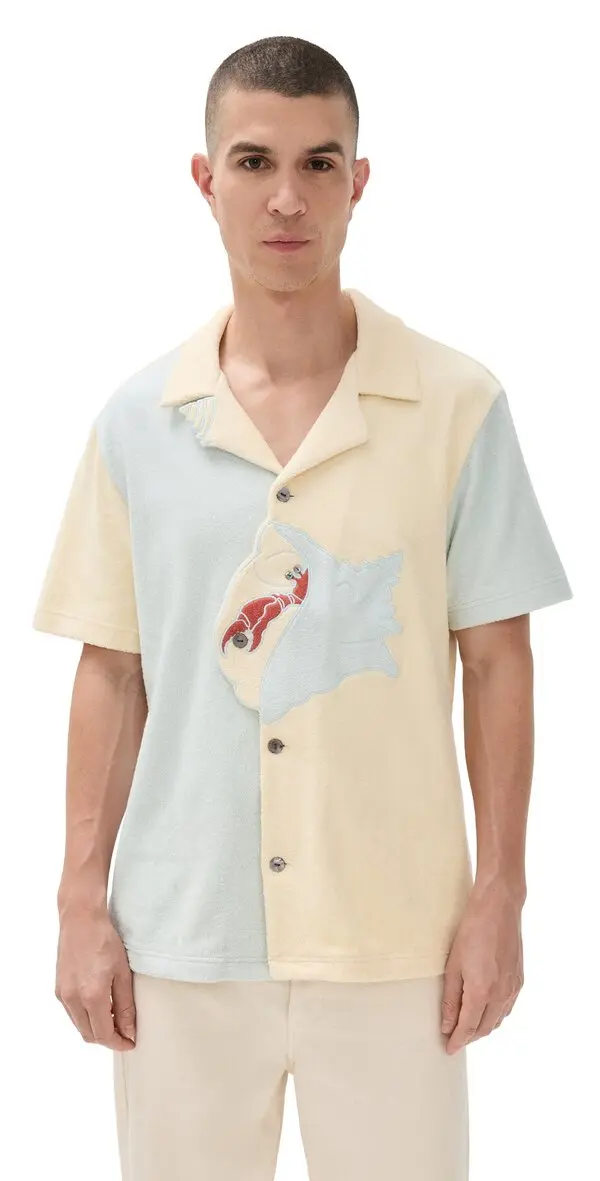 TOMBOLO Hermit Crabana Cabana Shirt - Blue
