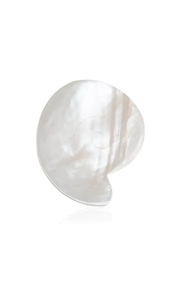 GOHAR WORLD Nautilus Mother-of-pearl Dish - White