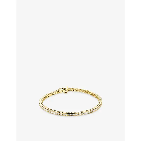 CARAT* LONDON Kayla Tennis Bracelet - Gold