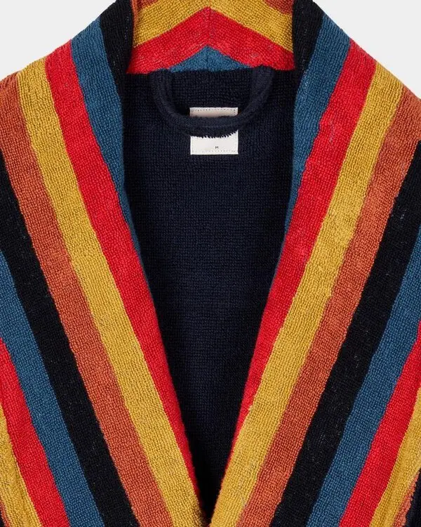 Paul Smith Apos;s Artist Stripe Cotton Terry Robe