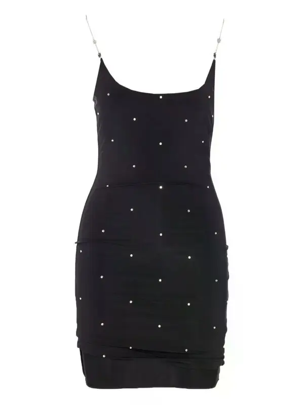 Amiri Crystal-embellished Mini Dress