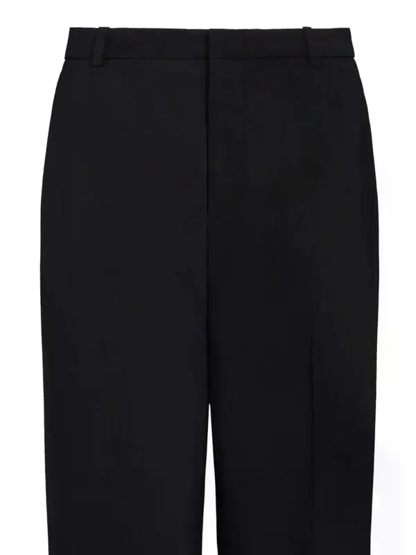Vince Cuffed Wide-leg Trousers