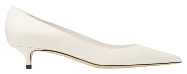 JIMMY CHOO Amelia Calf Leather Pumps - Neutral
