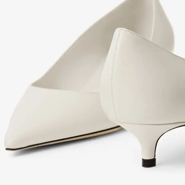 JIMMY CHOO Amelia Calf Leather Pumps - Neutral