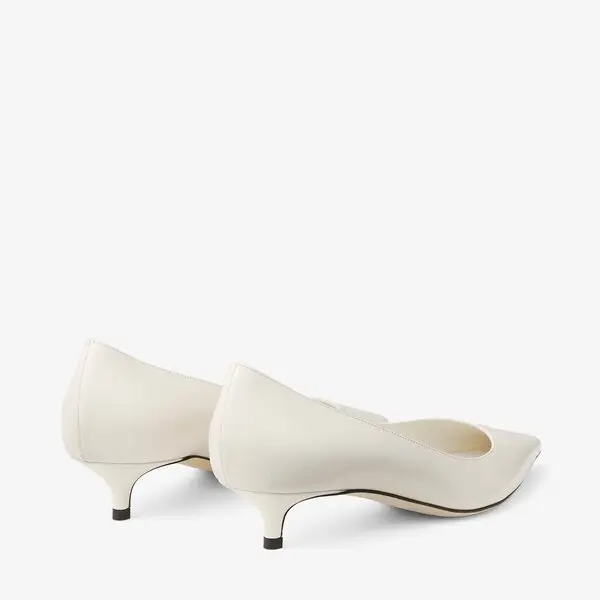 JIMMY CHOO Amelia Calf Leather Pumps - Neutral