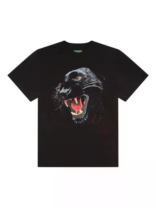 DENIM TEARS Panther T-shirt - Black