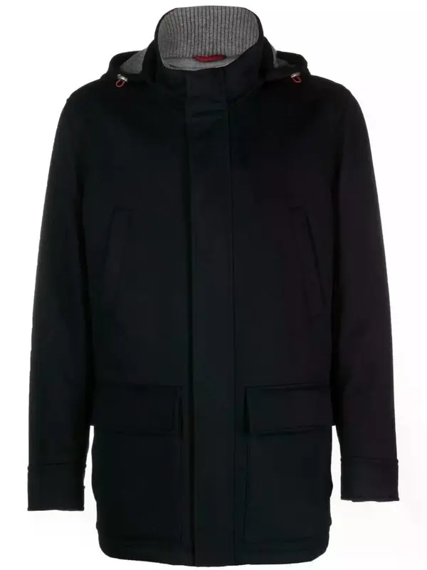 Brunello Cucinelli Detachable Hood Padded Coat