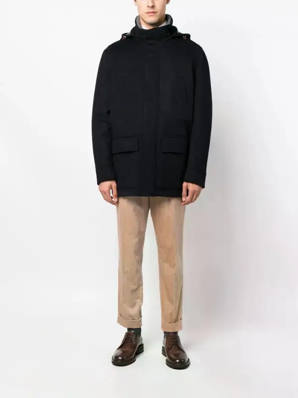 Brunello Cucinelli Detachable Hood Padded Coat