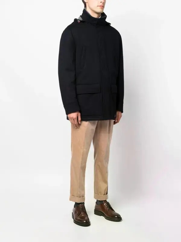 Brunello Cucinelli Detachable Hood Padded Coat