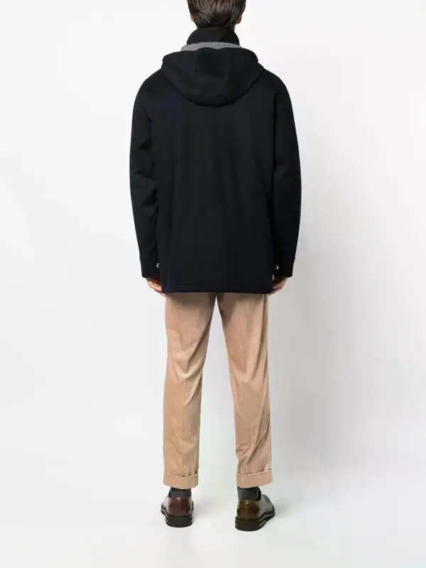 Brunello Cucinelli Detachable Hood Padded Coat