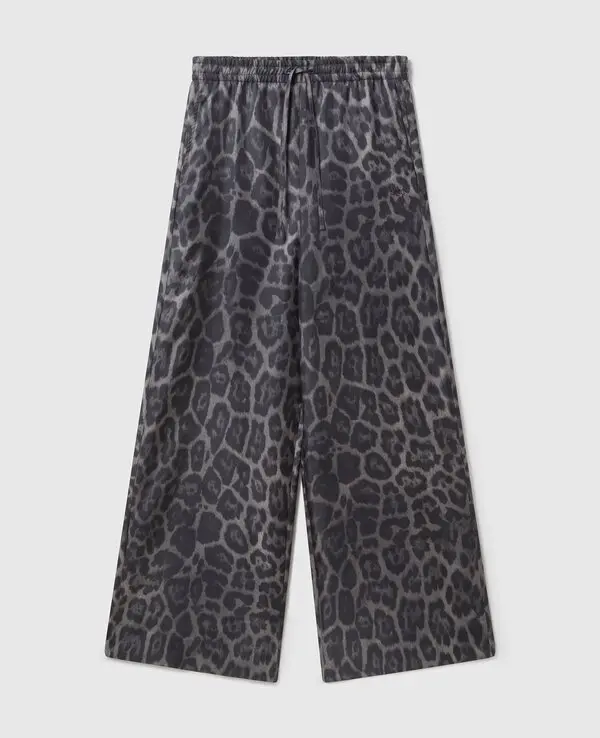 Stella McCartney Oversized Leopard Print Pants