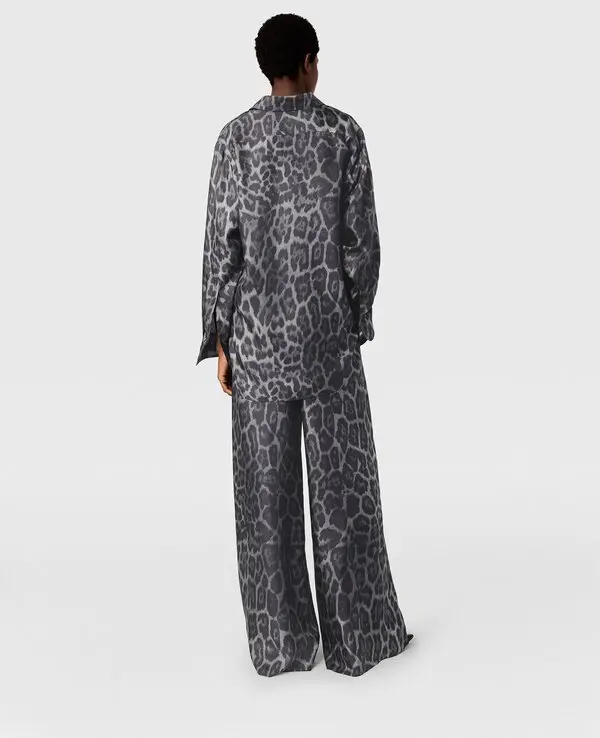Stella McCartney Oversized Leopard Print Shirt