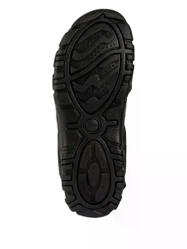 Geox Panelled Sandals - Black