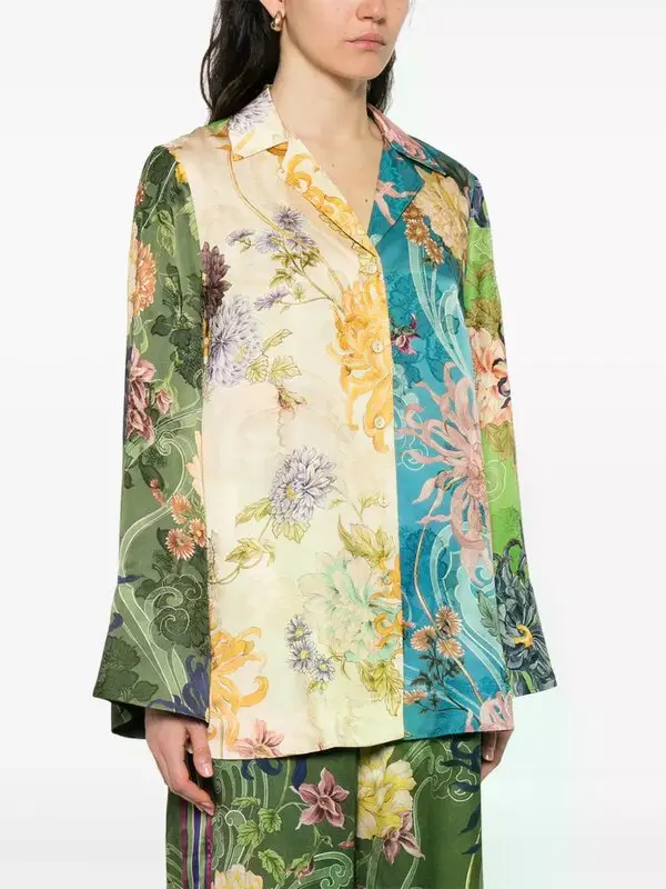 ALEMAIS Avery Spliced Shirt