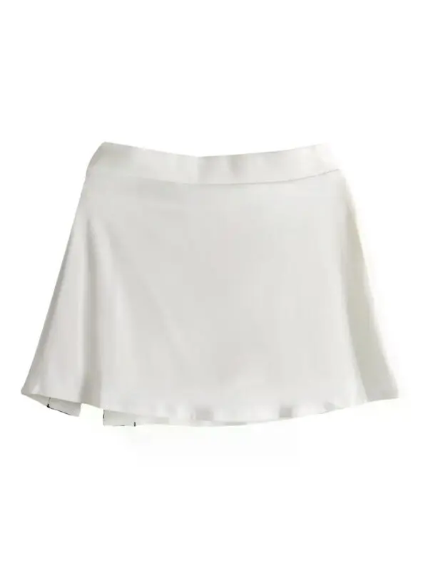 MALBON Baseline Tennis Skirt - White