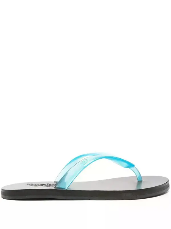 ANCIENT GREEK SANDALS Two-tone Flip-flops