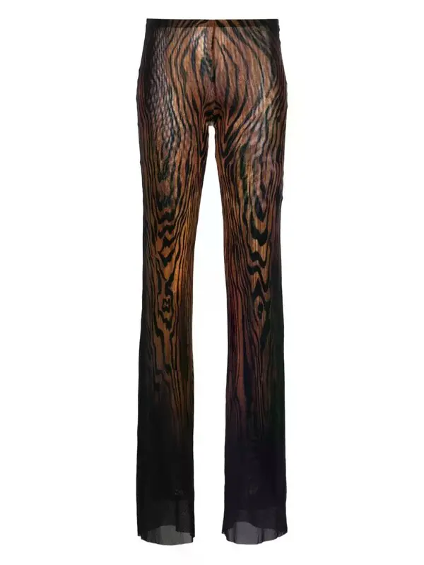 JEAN PAUL GAULTIER Abstract-pattern Print Trousers