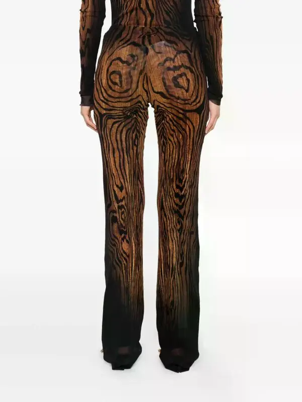 JEAN PAUL GAULTIER Abstract-pattern Print Trousers