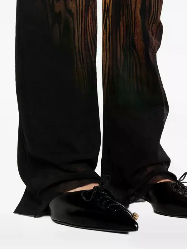JEAN PAUL GAULTIER Abstract-pattern Print Trousers