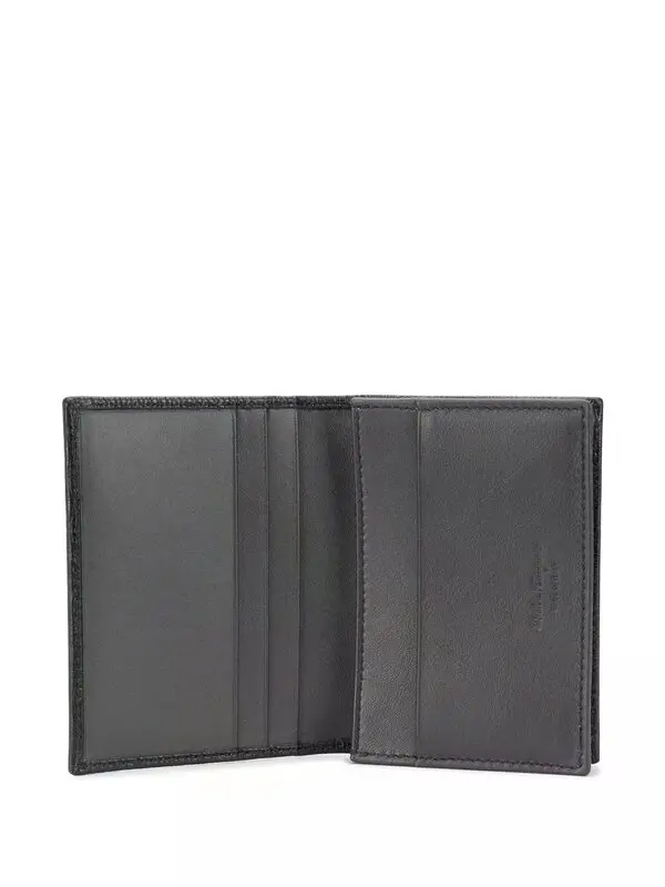 FERRAGAMO Gancini Textured Card Holder