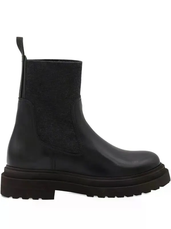 Brunello Cucinelli Platform Chelsea Boots