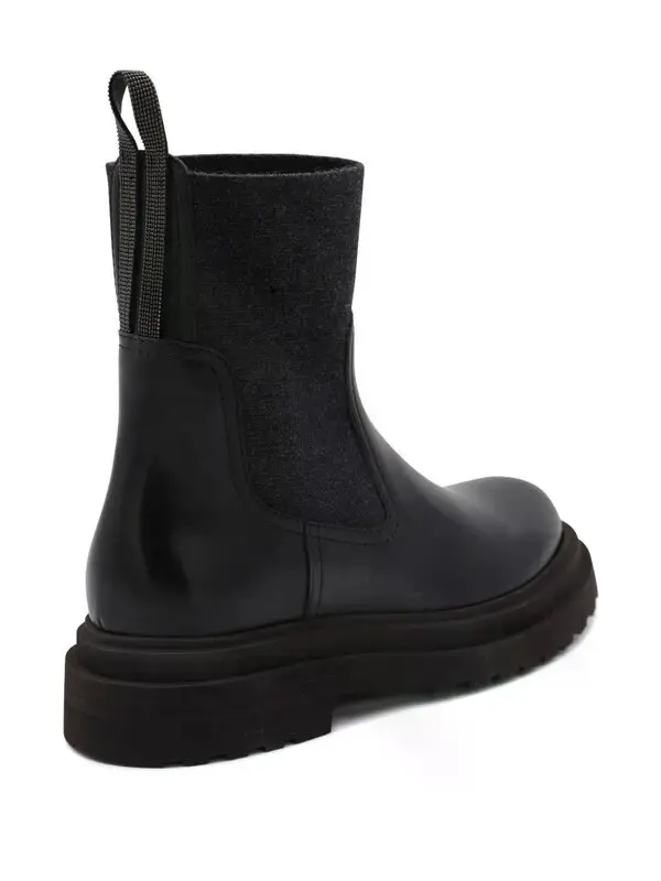 Brunello Cucinelli Platform Chelsea Boots